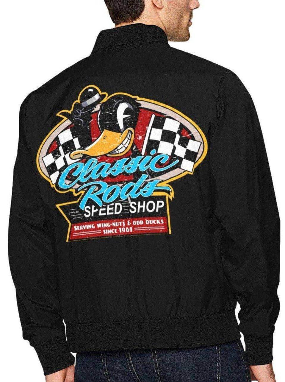 CLASSIC RODS Men's Hot Rod Bomber Jacket - Bold & Stylish